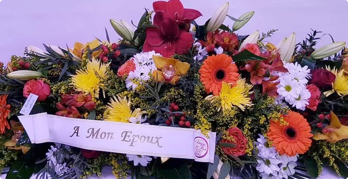 Deuil – Le Langage des Fleurs